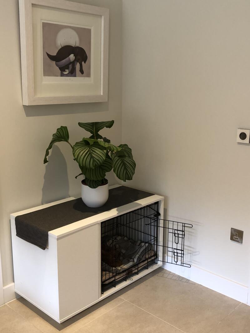 Omlet | Niche d’intérieur pour chiens 2 en 1 Omlet Fido Nook | Niches ...